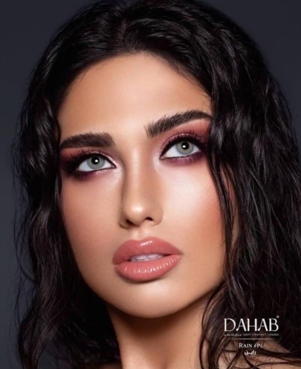 Dahab Rain colour lenses with free solution kit | Daraz.pk