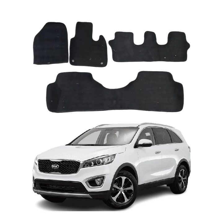 KIA Sorento Car Floor Mats PVC Mats Carpet Mats Anti Slip Mats Car Foot ...