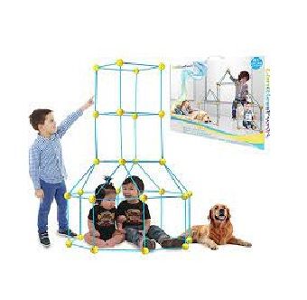 POWER YOUR FUN Fun Forts Glow Fort Building Kit for Kids Glow in the ...