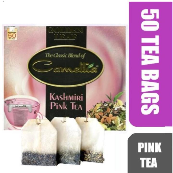 camellia kashmiri pink tea bags with saffron ( 𝐨𝐫𝐢𝐠𝐧𝐚𝐥) | Daraz.pk