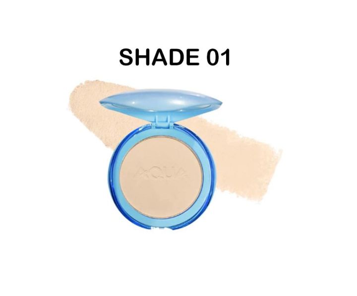Aqua Color Line Two Way Cake Natural White Beauty Oil Control Spf 35 ...