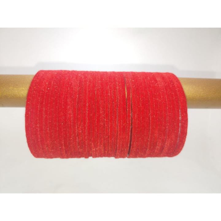 Velvet metal Bangles | Set of 12 bangles | Daraz.pk