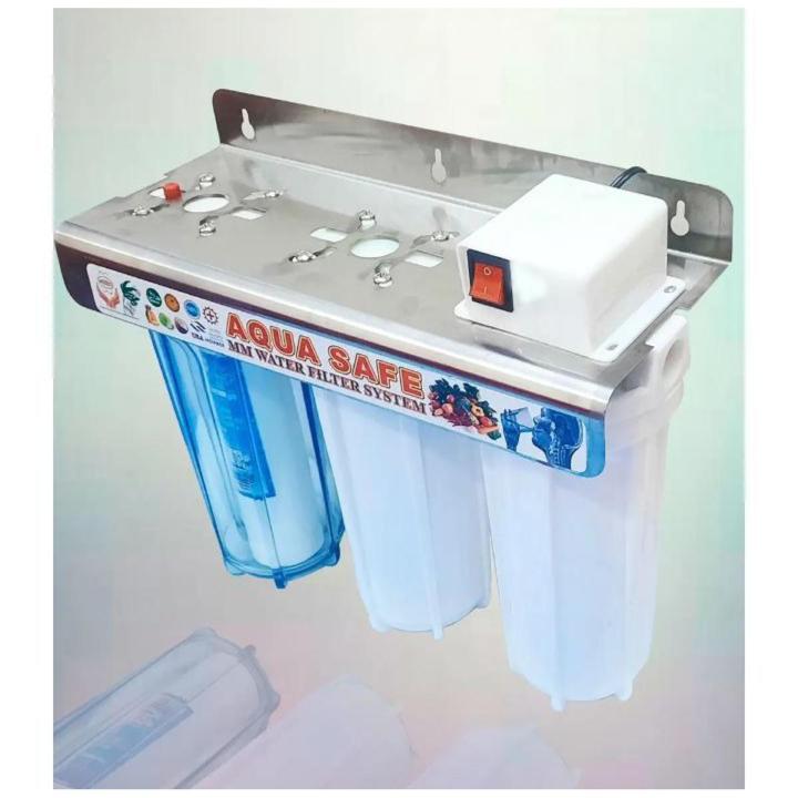 filter Water filter 3 stages with UV Light (Led Bulb) for bacteria ...