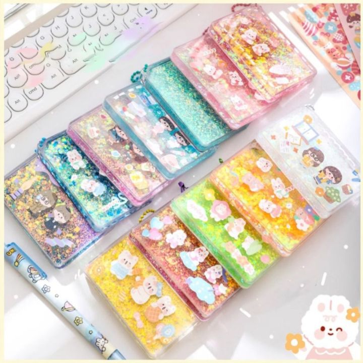 Cute Plastic Quicksand Brick Gift Toy Handbook Set Quicksand Goo Card ...