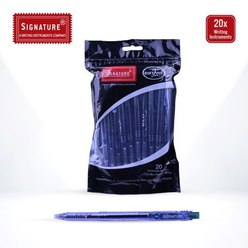 Pack of 20 Signature BLU Ball Point Pens-Green ink | Daraz.pk