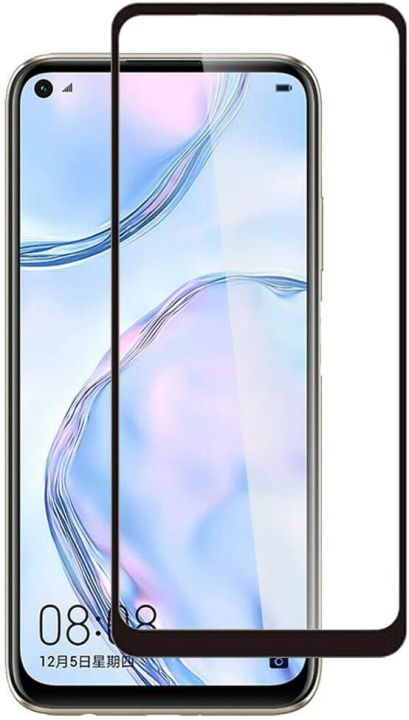 Huawei Y7P 9D tempered Glass Full Screen Protector For Huawei Y7P ...