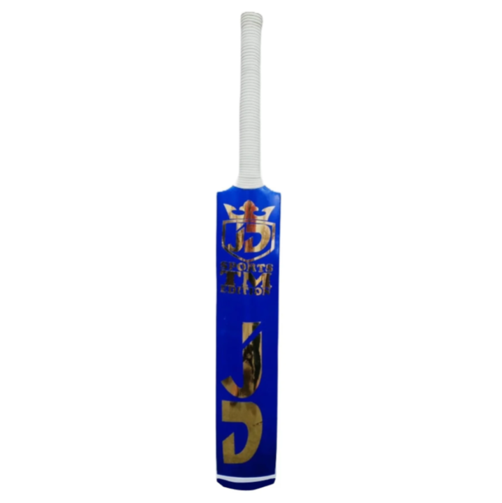JD - Half Cane - Blue Bat Gold Reflector - Tape Ball Bat | Daraz.pk