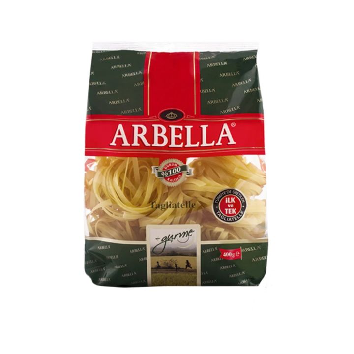 ARBELLA PASTA TAGLIATELLE 400 GM BASIC (𝐢𝐦𝐩𝐨𝐫𝐭𝐞𝐝 & 𝐨𝐫𝐢𝐠𝐧𝐚𝐥) | Daraz.pk