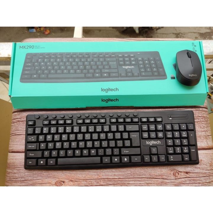Logitech Wireless Combo Keyboard Mk290 Daraz Pk