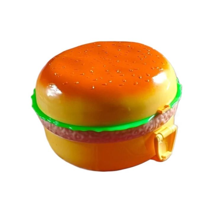 Cute and Creative Burger Shaped Lunch Box for School Kids | Daraz.pk