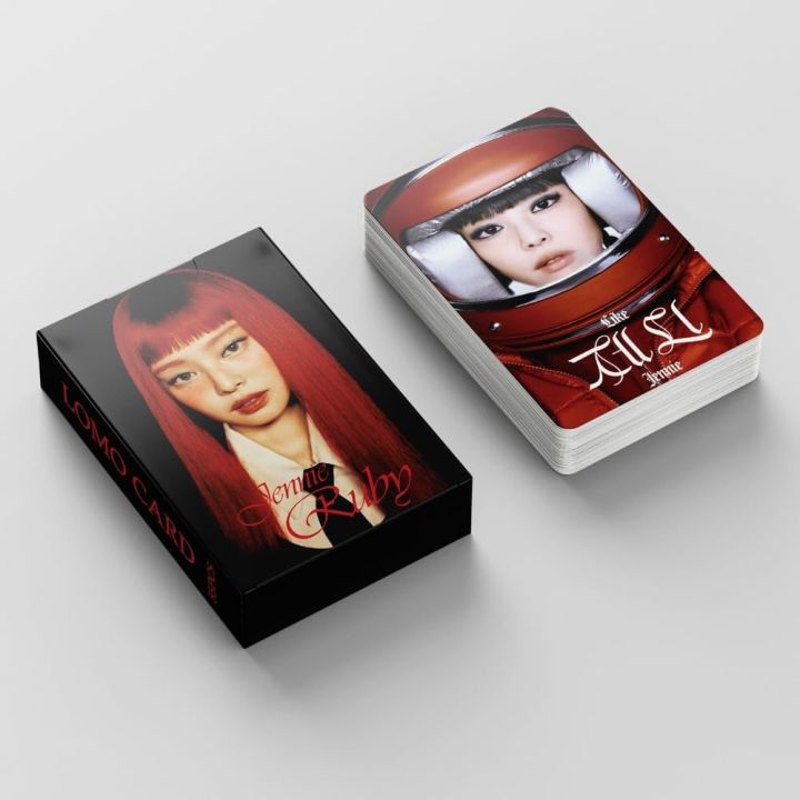 BLACKPINK Jennie Ruby LOMO Card Set – 30 PCS Kpop Photocards Collection ...