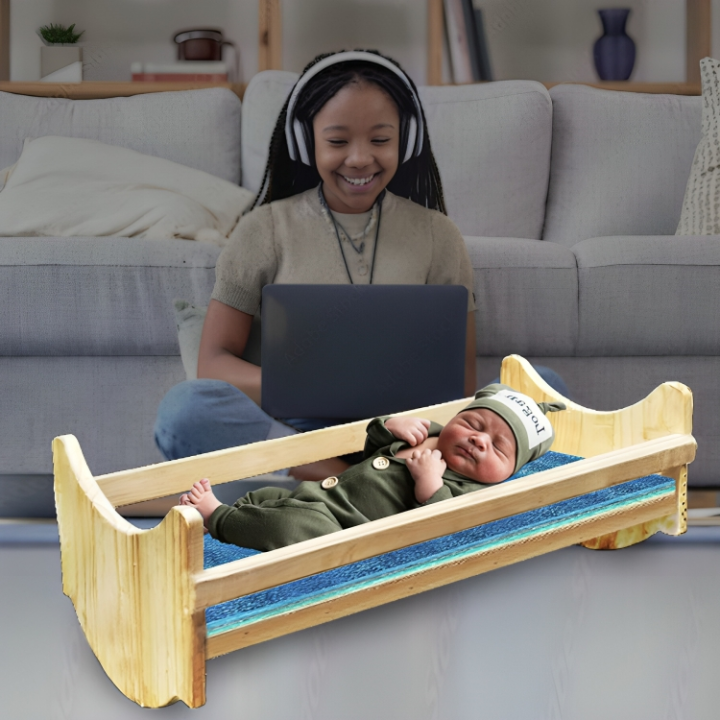 Wooden baby cradle / Baby jhola swing cot & High quality cot | Daraz.pk