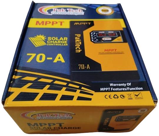 Pak Tech 70A MPPT Solar Battery Charger Controller WITH DC Load Option ...