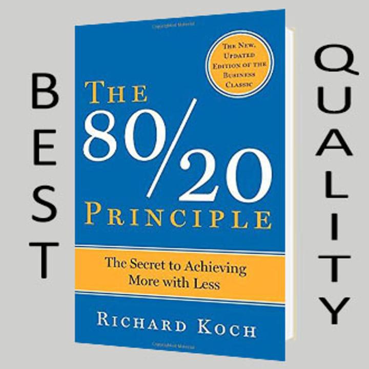 The 80/20 Principle Book by Richard Koch | Daraz.pk