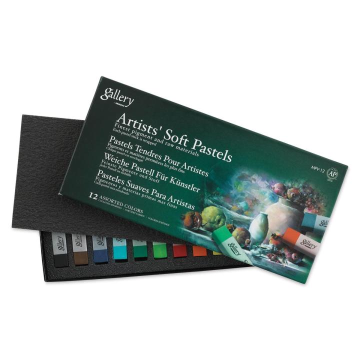 Mungyo Gallery Artists Soft Pastels MPV-12 12 Pcs | Daraz.pk