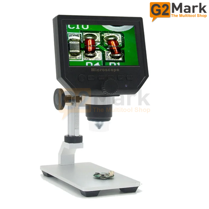 G1200 7inch Jewelry electronic portable 12MP 1-1200X digital HD Lcd ...