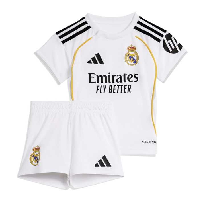 Original Mbappe Full Kit For Kids Real Madrid - Available 2025/2026 ...