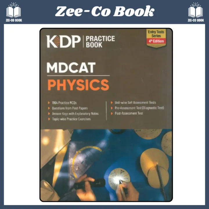 Physics MDCAT Practice Book latest Edition | Entry Test Series (4th ...
