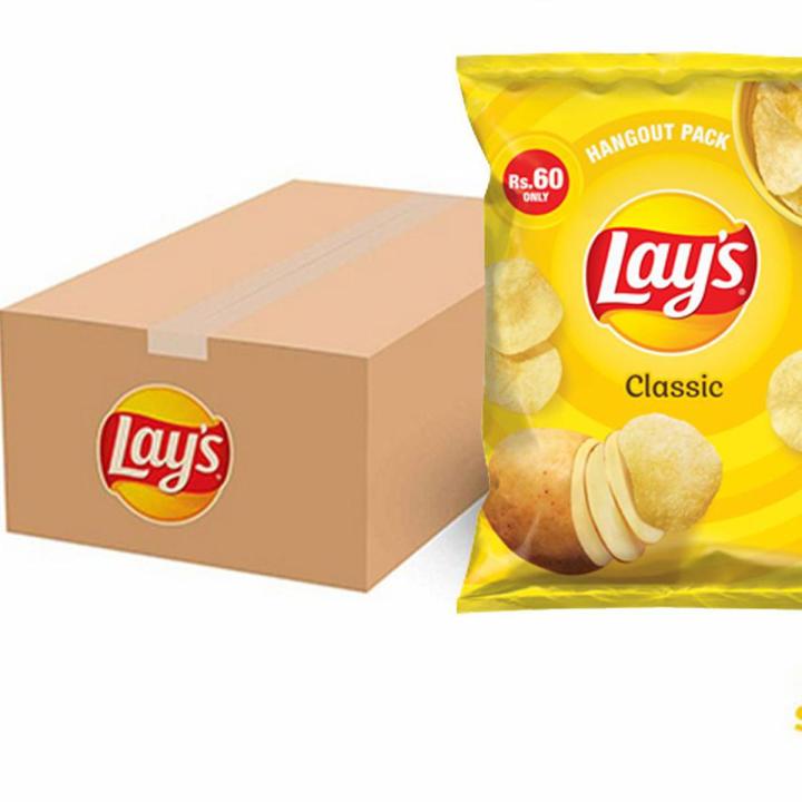 Lays Salted Rs/- 60 Pack Of 7 | Daraz.pk