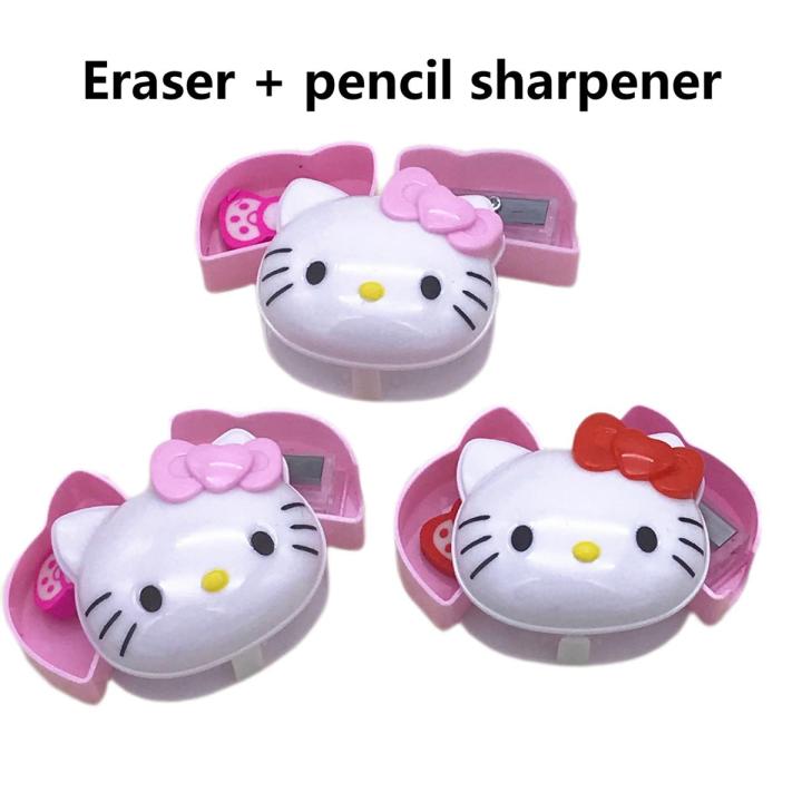 Hello Kitty Folding 2 in 1 Sharpener with eraser For Girls And Boys ...