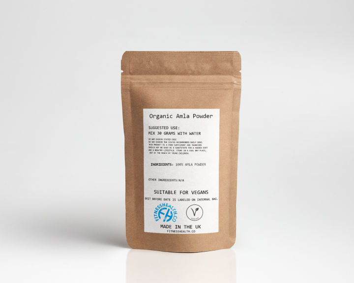 Organic Alma Powder Rich in Anttioxidant Vitamin C - Healthy Immune ...