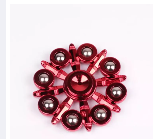 Fingertip Gyroscope Metal Fidget Spinner Big Size Metal Ball Stress ...