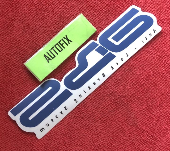 Honda Civic Reborn rear ABS Sticker Blue Color 01 PC | Daraz.pk