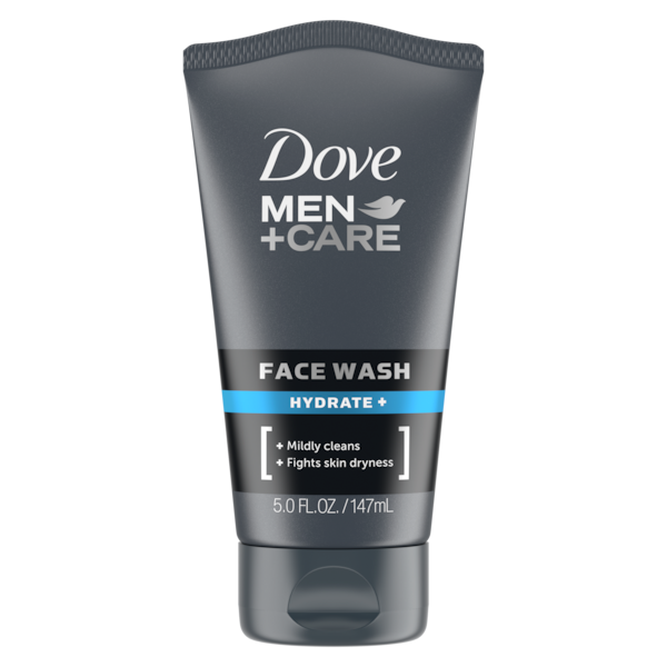 Dove Men Care Hydrate+ Face Wash – Daily Hydrating Cleanser for Men’s ...