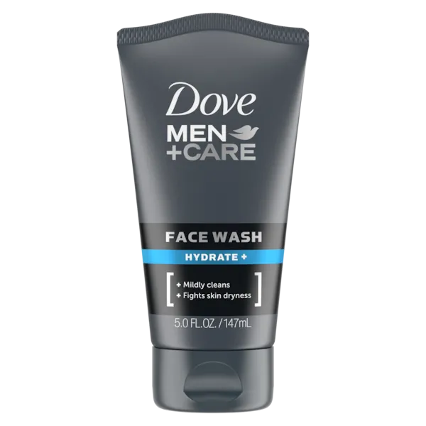 Dove Men Care Hydrate+ Face Wash – Daily Hydrating Cleanser for Men’s ...