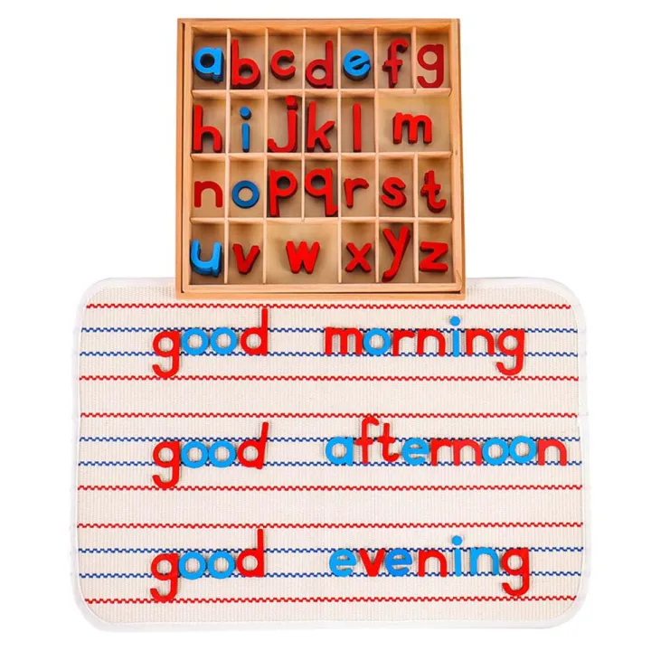 LARGE SIZE MOVEABLE ALPHABETS | MONTESSORI | LANGUAGE | Daraz.pk
