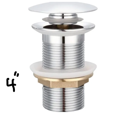 Waste Coupling 4 inch 4 inch basin push waste steel basin push waste ...