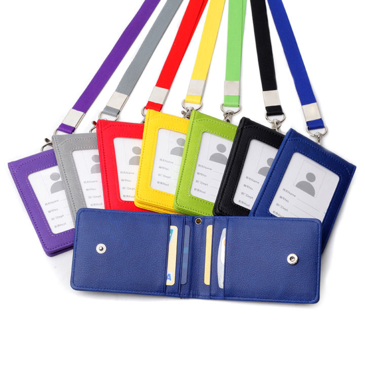 Business Card Holder Retractable ID Card Photocard Holder Neck Strap ...