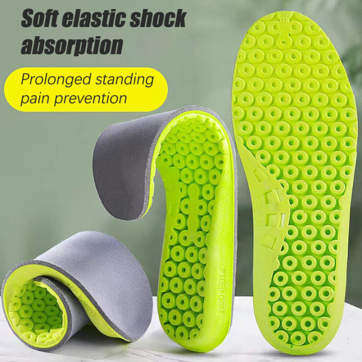 Memory Foam Insoles Inner Sole Insert Air Cushion Foot Shoe Pads Height ...