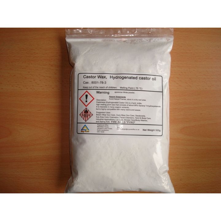 Castor Wax Hydrogenated White powder 250G | Daraz.pk