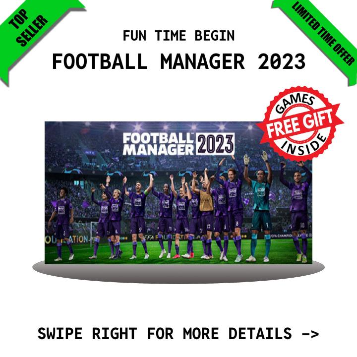 FOOTBALL MANAGER 2023 - Game for PC - with installation guide - GoogleDrive/MediaFire - QR Codes ...