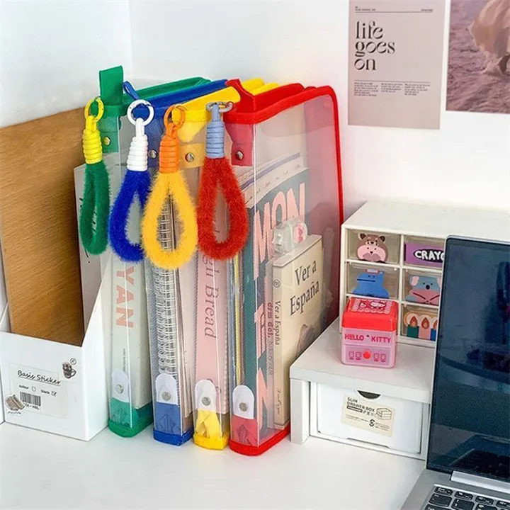 Organizer A4 Folder Large Capacity File Test Paper Storage Bag With ...