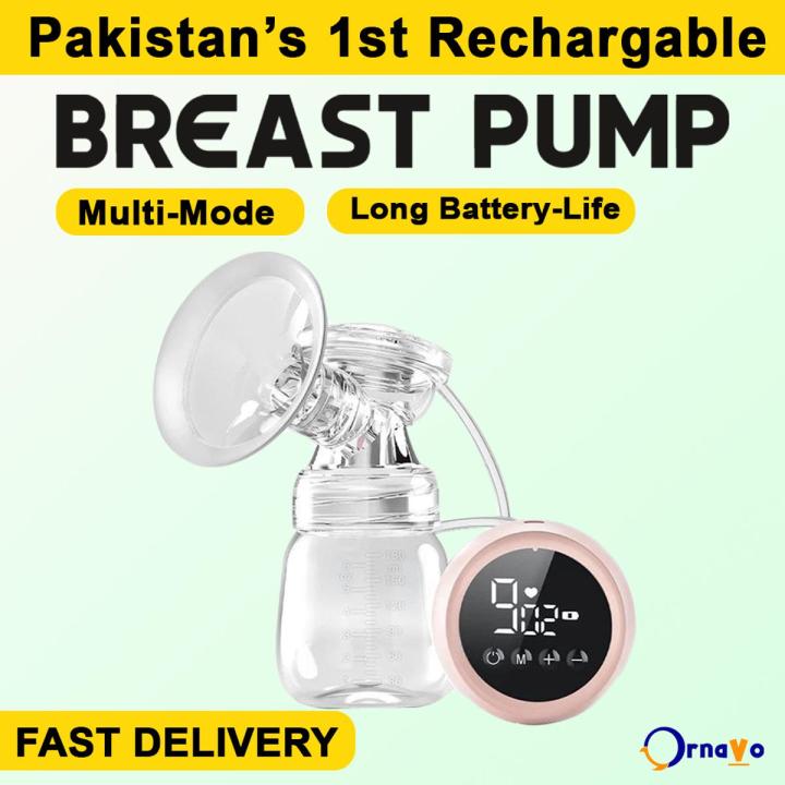 ORNAVO Single Electric Breast Pump, 9 speeds & 2 Modes, Best Breast ...
