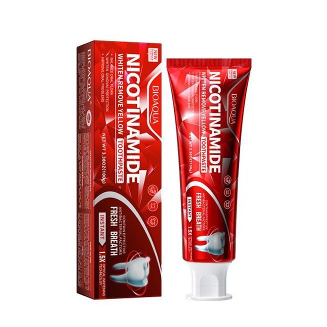 BIOAQUA/KORMESIC Nicotinamide Toothpaste Natural Ingredients Oral ...