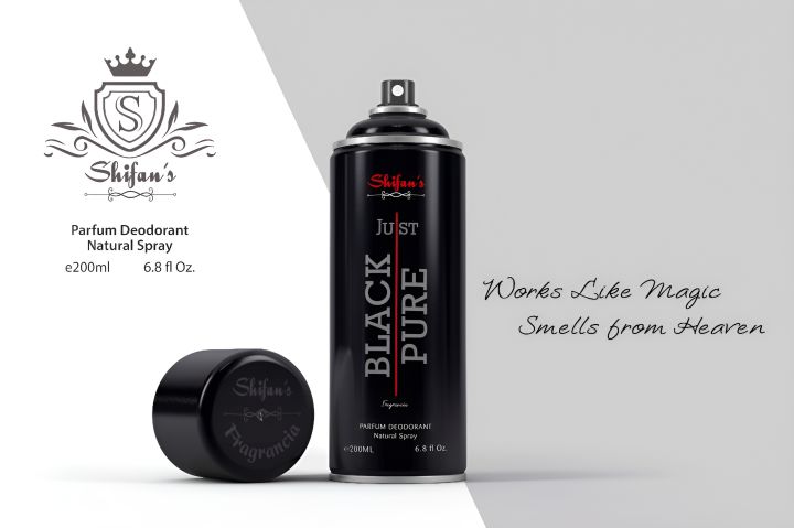 Shifan Pure Black Body Spray | Daraz.pk