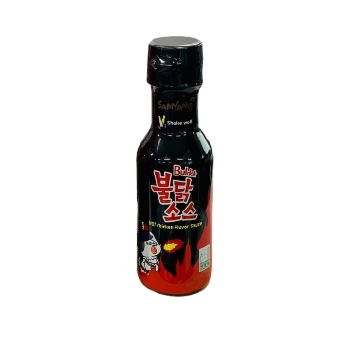 Samyang Sauce Black 1x Hot Chicken Flavor Sauce | Buldak 1x Spicy Sauce ...