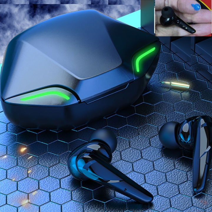 x15 pro Air Buds TWS Gaming Bluetooth Earphone Bluetooth 5.2 Sports 360° Sound Low Latency Noise ...