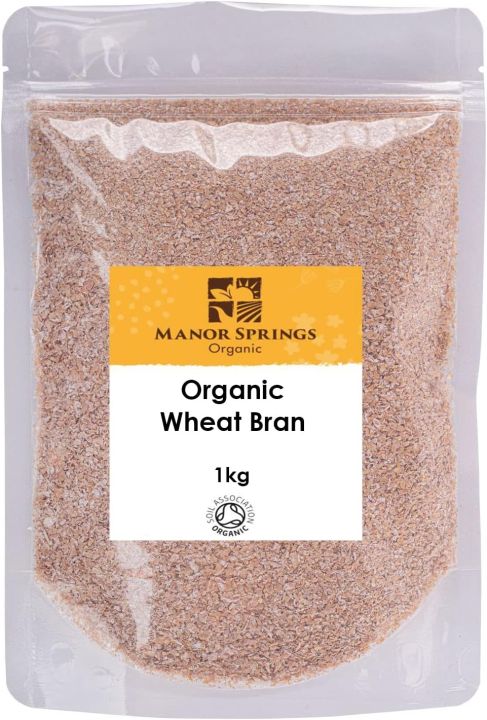 Organic Wheat Bran 1kg by Manor Springs Organic | Daraz.pk