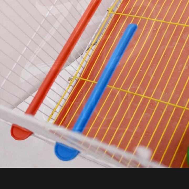 Pack Of 5 Bird Cage Plastic Stand 6.5 inch Small Size Sticks Holder ...