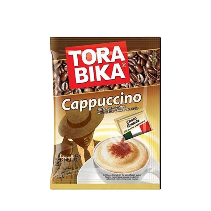 Pack of 20 Kopiko's Torabika Cappuccino 3 in 1 Coffee Choco Granule ...
