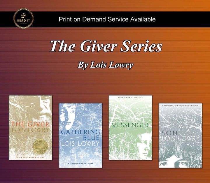 The Giver Series By Lois Lowry | Daraz.pk