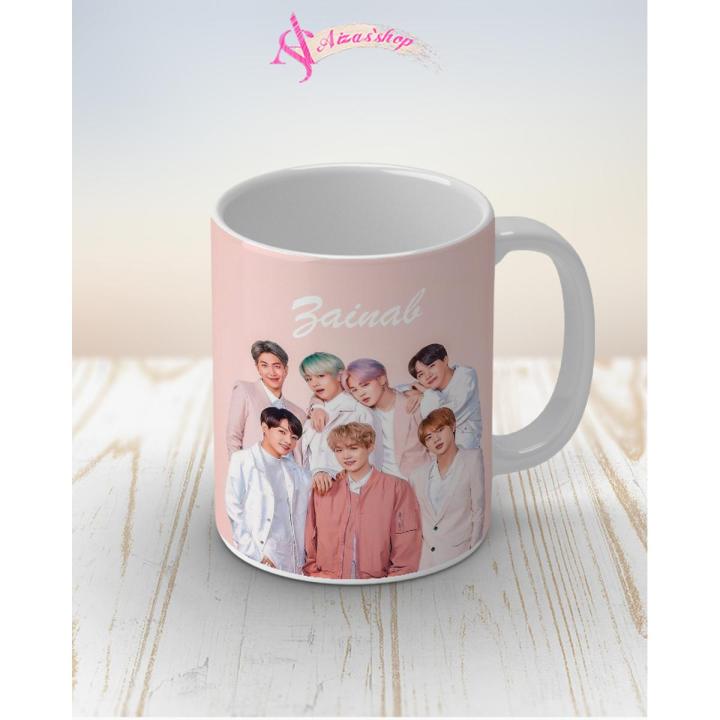 Zainab name bts mug | Daraz.pk