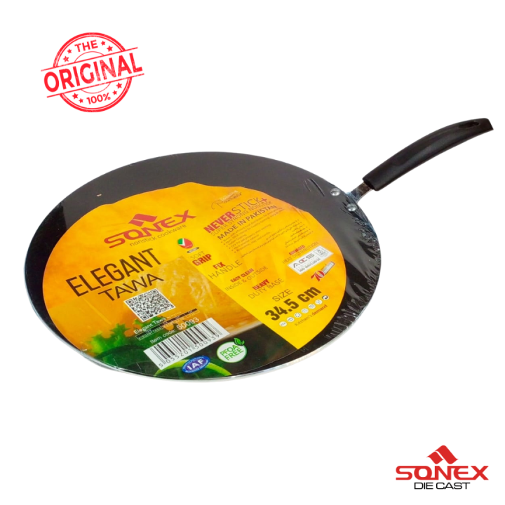 Non-Stick Tawa | Sonex Non-Stick Elegant Tawa 34.5cm (14") | Original ...