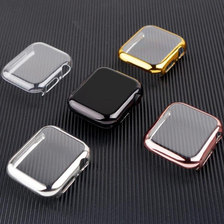 45MM Smart Watch Case for Series 7 and 8 TPU and Tempered Glass Slim ...