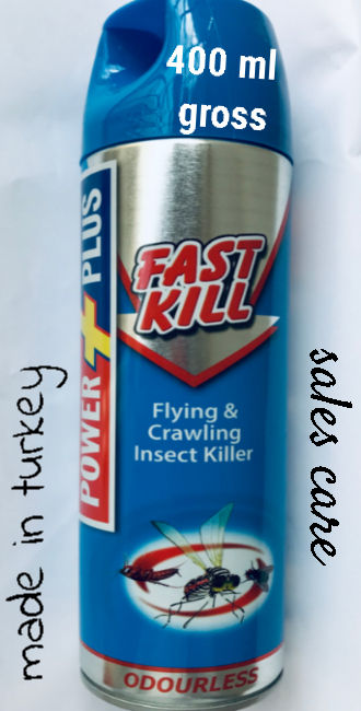 Original Power plus 400ml odourless spray flying and crawling rapid ...