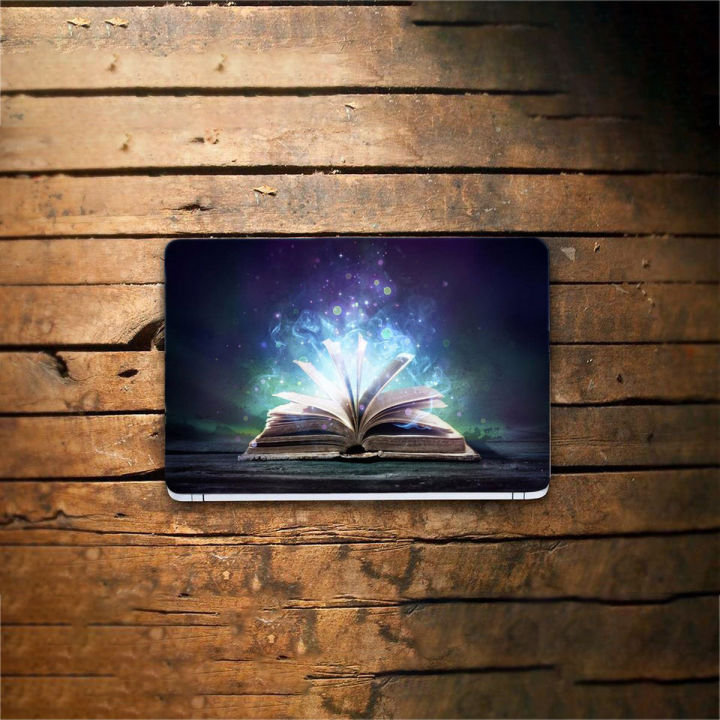 Art Book Laptop Back Skin-Laptop Skin Vinyl Sticker Decal, 13 13.3 14.6 ...
